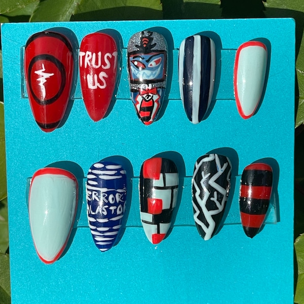 Vox Nails Hazbin Hotel - Etsy