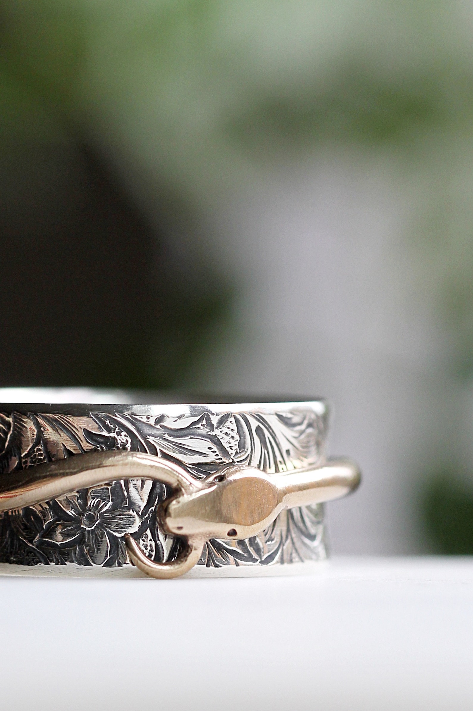 Silver Spinner Ring Snake Ring Ouroboros Ring Sterling Silver - Etsy