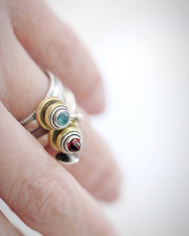 Statement Ring Sterling Silver Ring Science Ring Celestial - Etsy