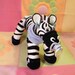 Diaper Zebra Instructions. Learn to Make From Diapers. Baby Shower Talk ...