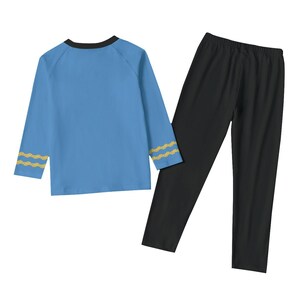 Kid's Starship Uniform Division Pajamas - Command Science Medical ...