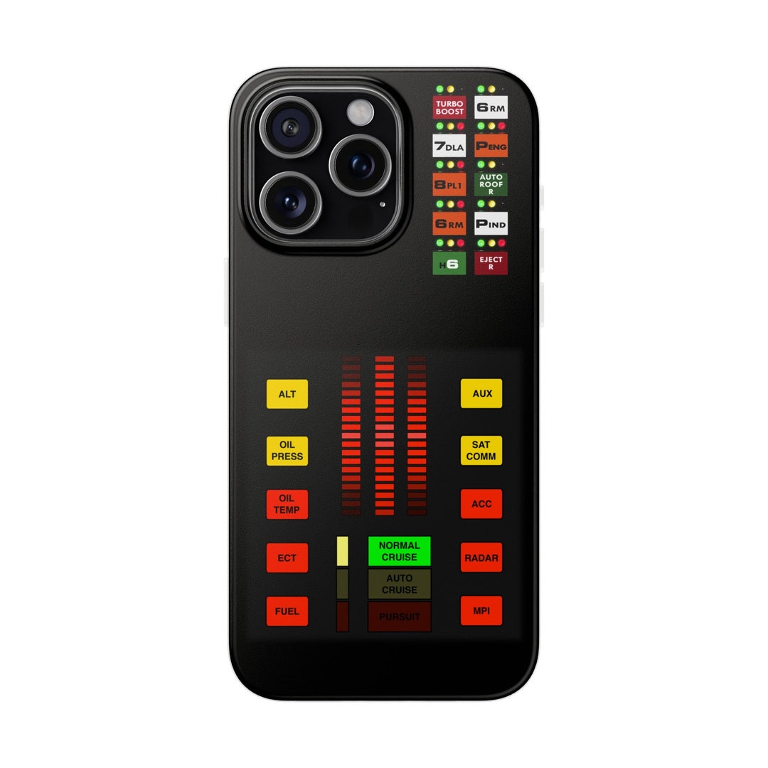KITT Voice Module and Dash Buttons iPhone Case Knight - Etsy