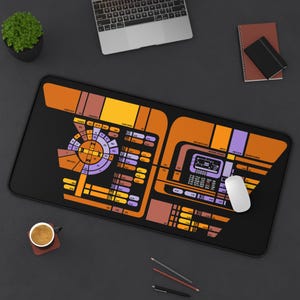 Starfleet Runabout LCARS Panel Rio Grande Yangtzee Ganges Gaming Mouse ...