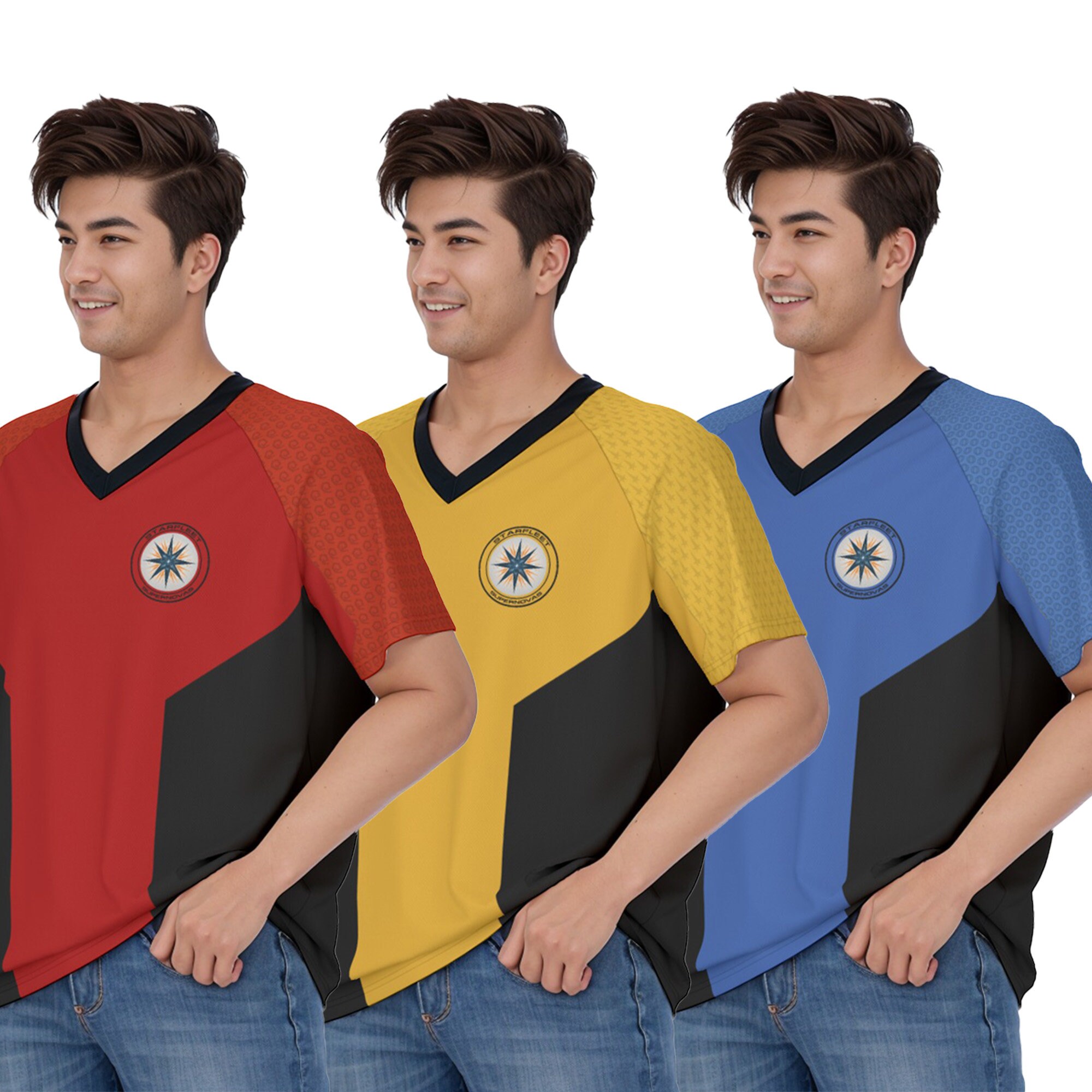 SNW Inspired Sports Jersey Starfleet Supernovas - Etsy