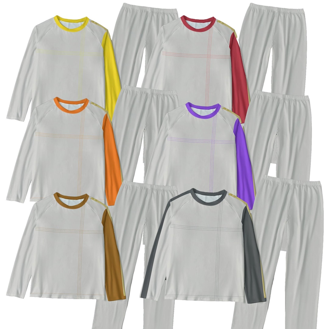 Pajama Uniform Costume 1999 Alpha Moonbase Season / Series 2 - Etsy