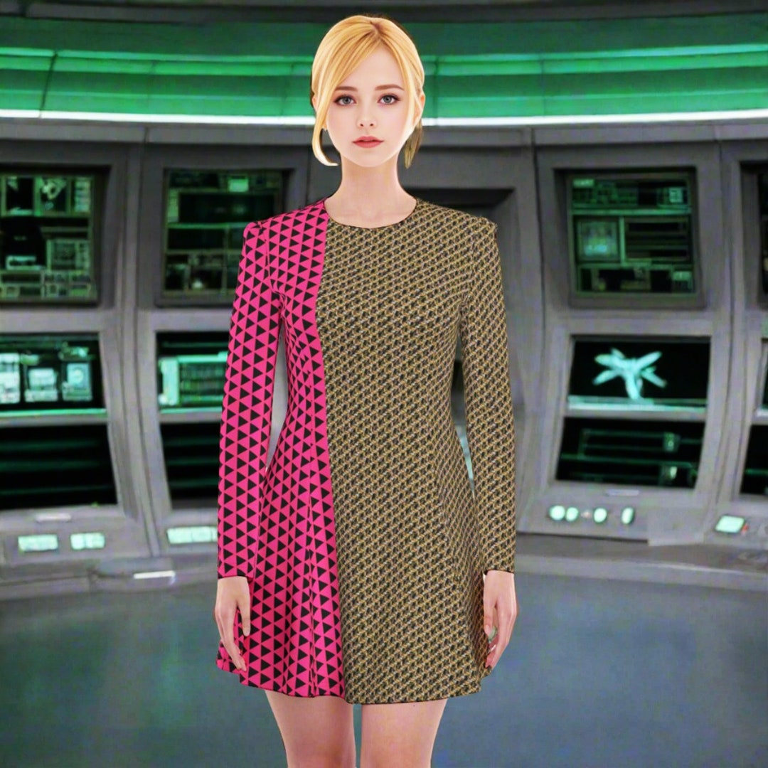 Romulan Female Commander Dress Uniform Costume - Etsy