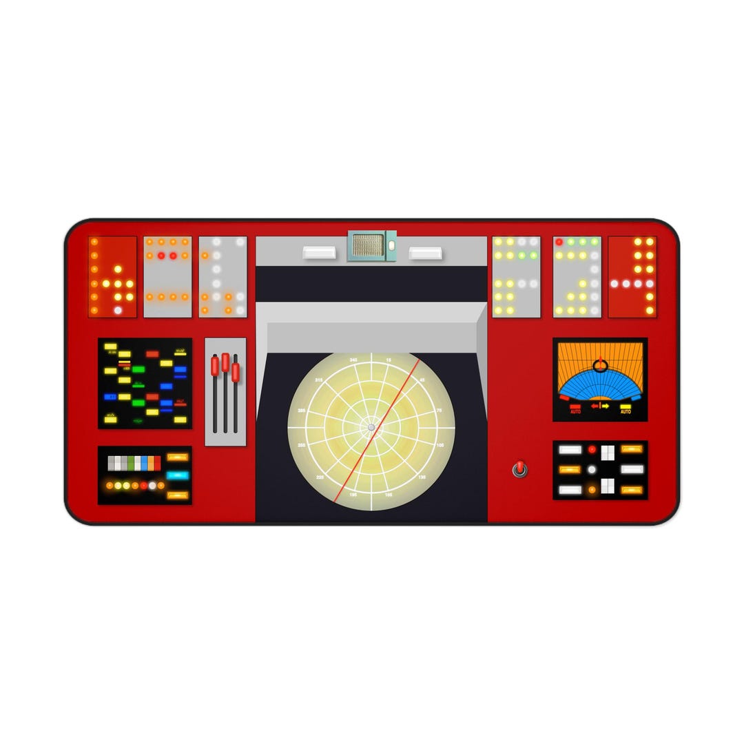 TOS Transporter Console Controls Desk Mat / Mouse Pad Prop - Etsy