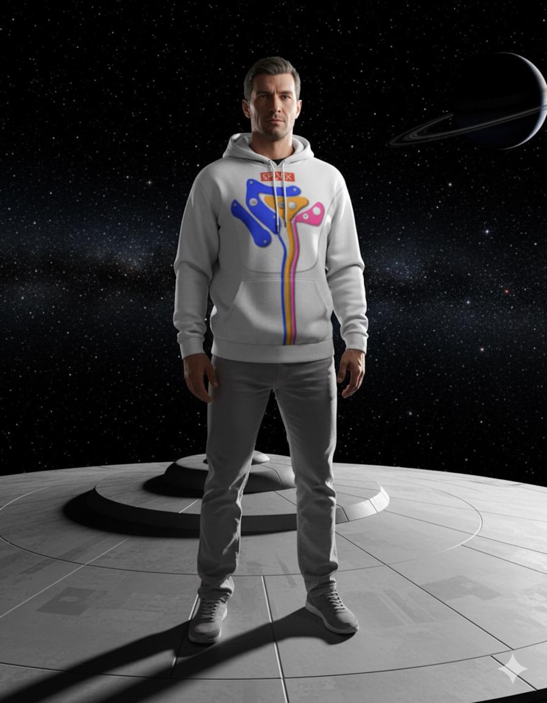 Spacesuit Original Series Style Uniform Costume Hoodie Prop Starship ...