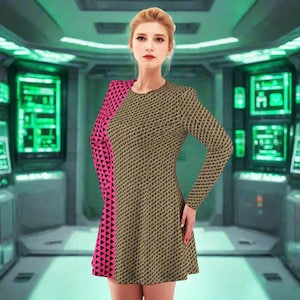 Romulan Female Commander Dress Uniform Costume - Etsy
