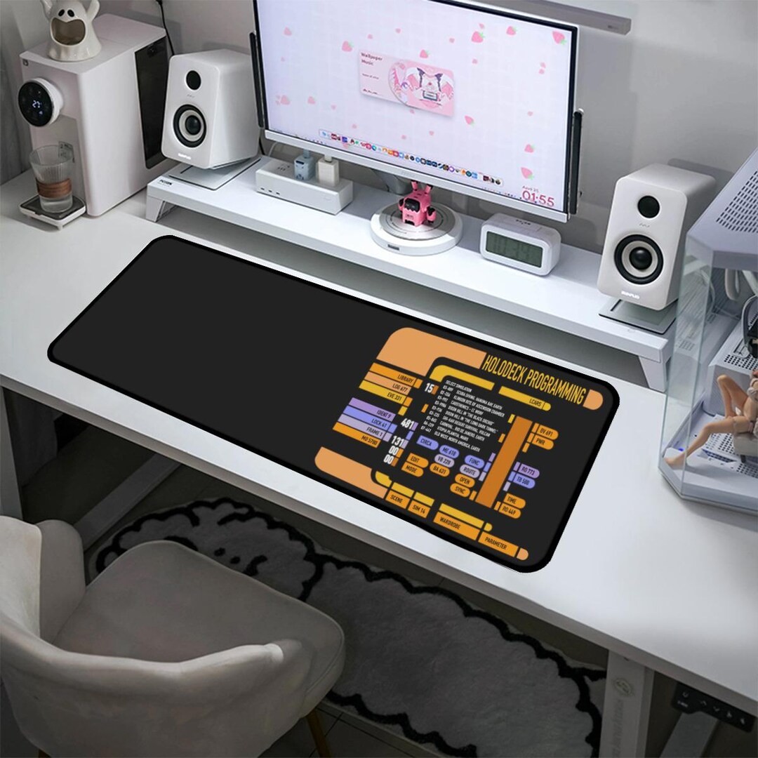 Holodeck Programing LCARS Display Mouse Pad Desk Pad Prop - Etsy