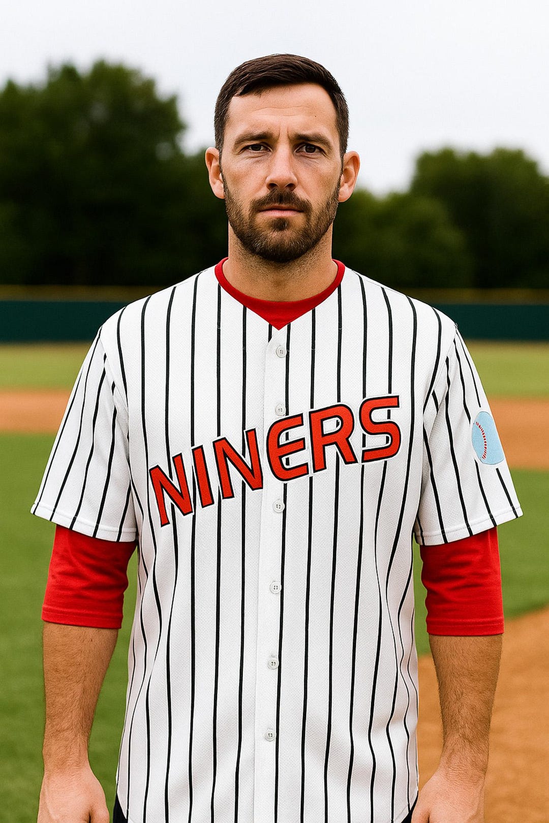 Niners Baseball Uniform Jersey Shirts - Sisko Worf Kira O'brien Nog ...