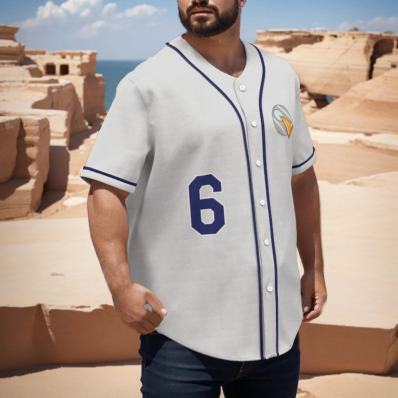 Logicians Baseball Uniform Jersey Top Costume T'kumbra Take Me Out to ...
