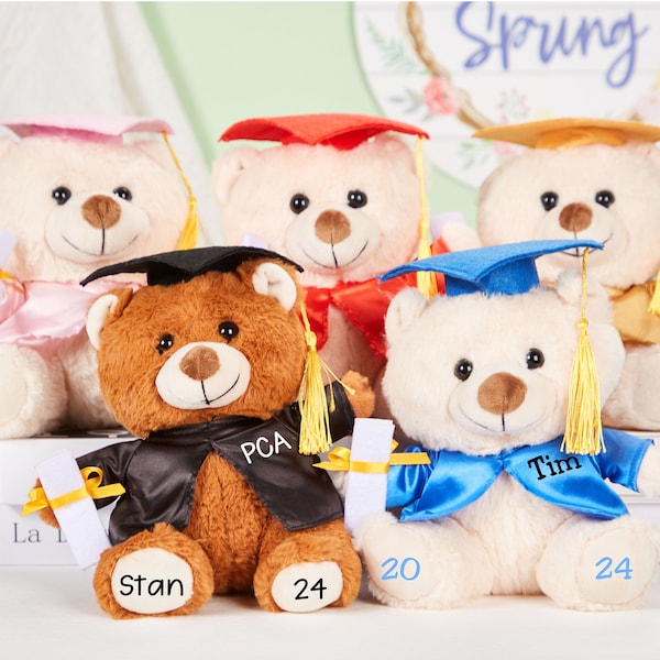 Personalized Graduation Teddy Bear, Graduation Gifts - 60+ Gift Ideas ...