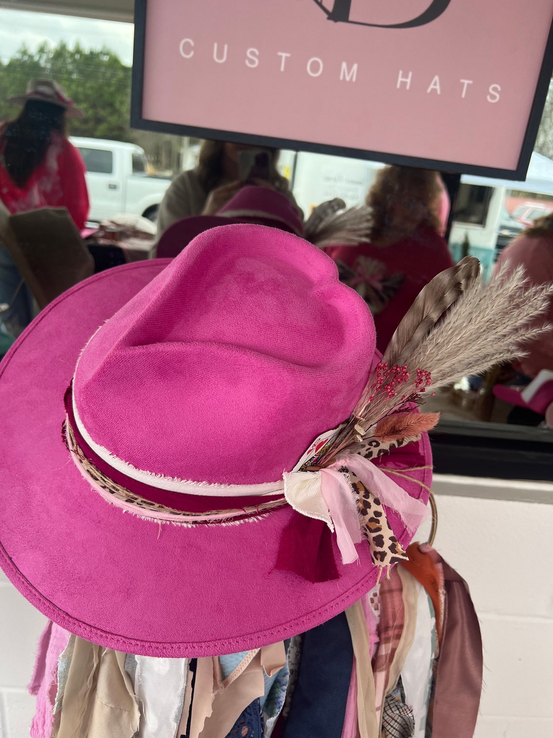 Heart Shaped Hat, Custom Hat, Pink Hat, Branded Hat, Burnt Hat, Fashion ...