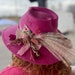 Heart Shaped Hat, Custom Hat, Pink Hat, Branded Hat, Burnt Hat, Fashion ...