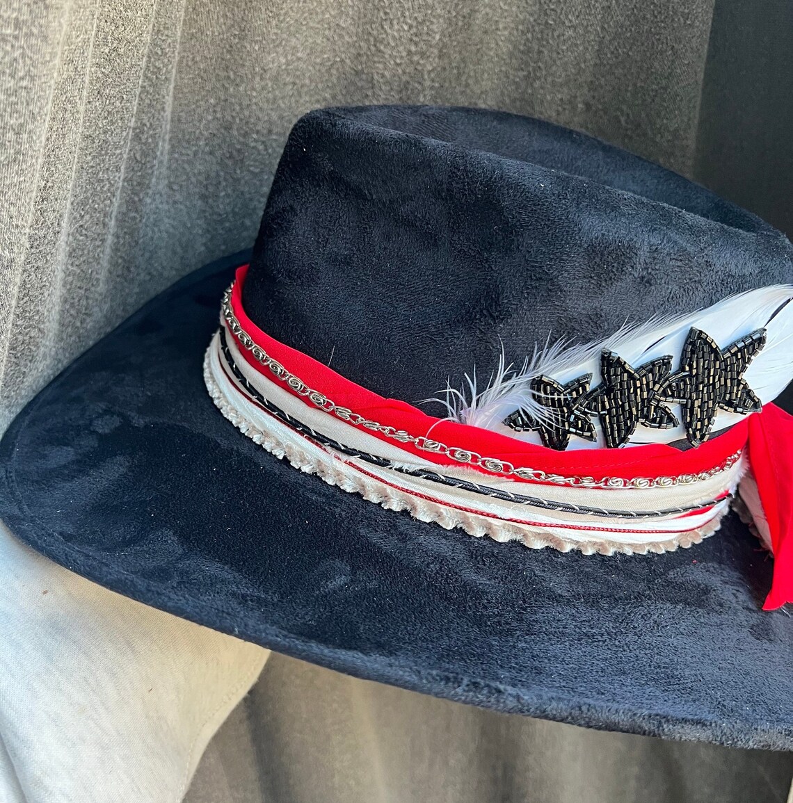 Georgia Hat, Gameday Hat, Custom Hat, Football Hat, Black Hat, GA ...