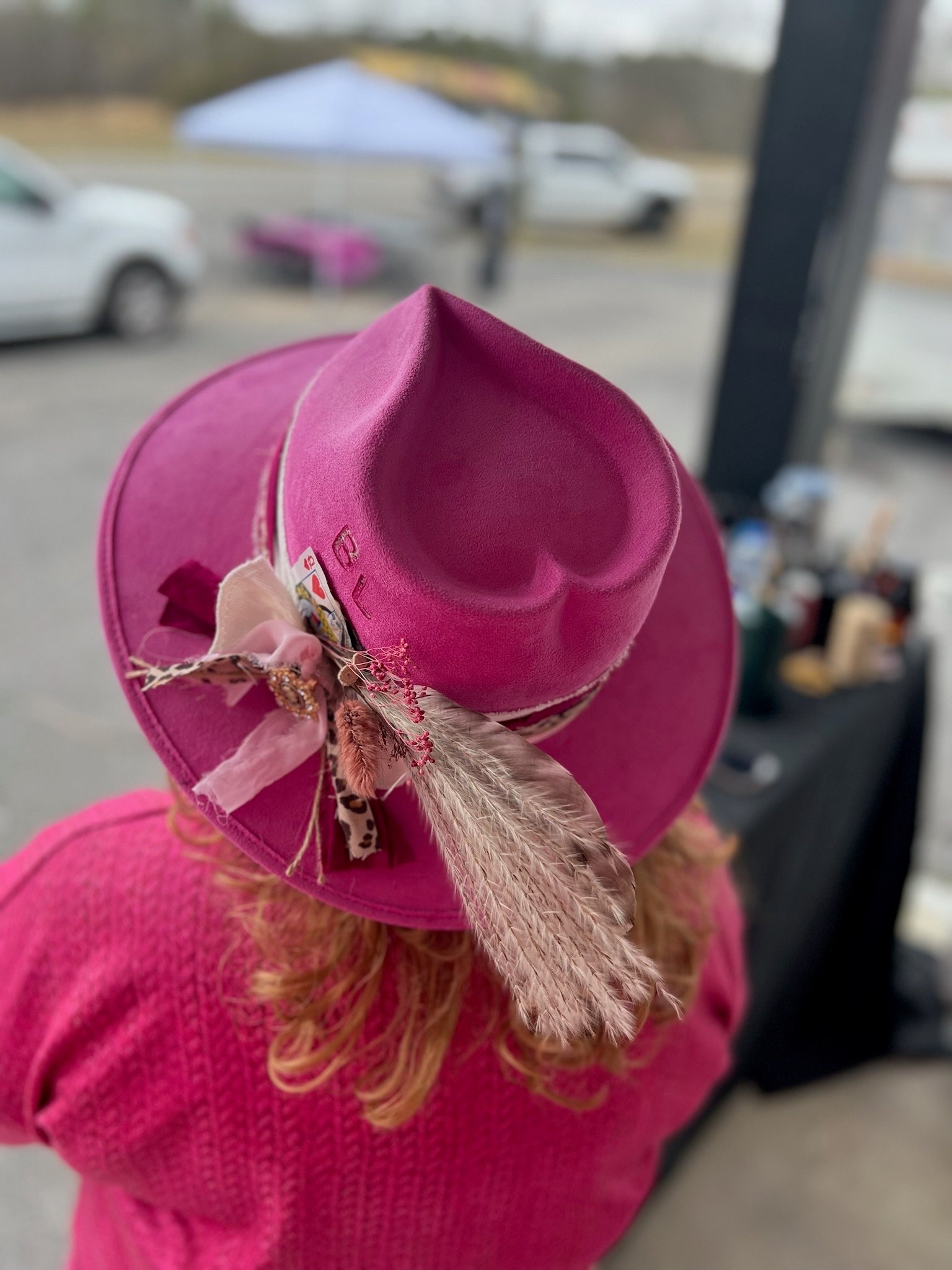 Heart Shaped Hat, Custom Hat, Pink Hat, Branded Hat, Burnt Hat, Fashion ...