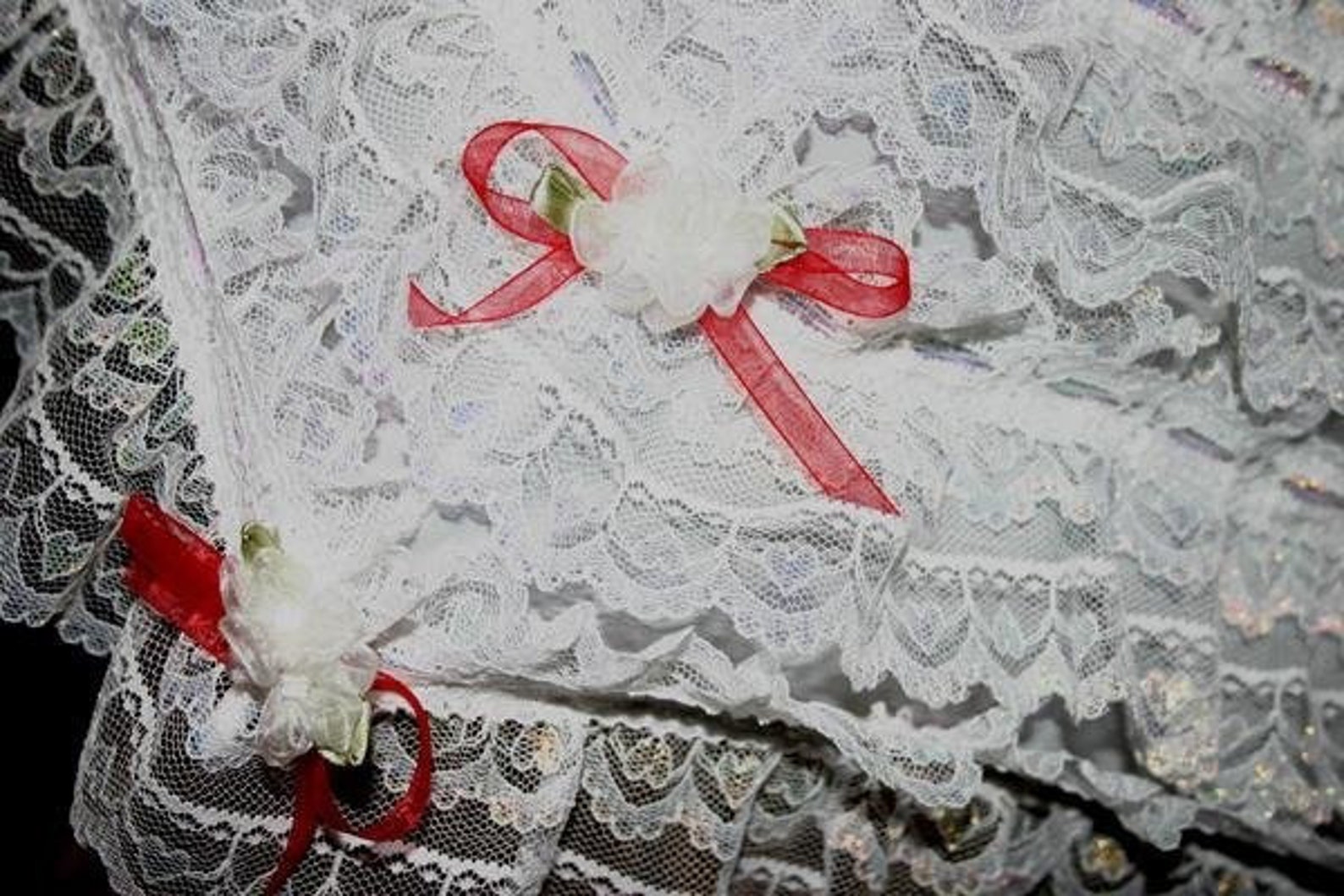 Victorian White Lace Parasol Edwardian Style My Sweetheart Designed for ...