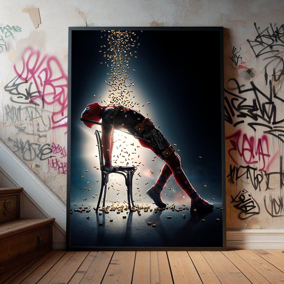 Deadpool Movie Poster, Premium Canvas Poster, Film Fans Collectibles ...
