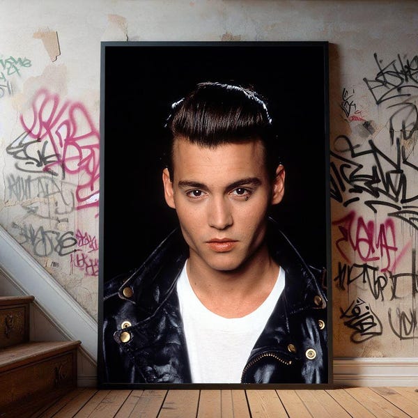 Johnny Depp Movie Art - Etsy UK