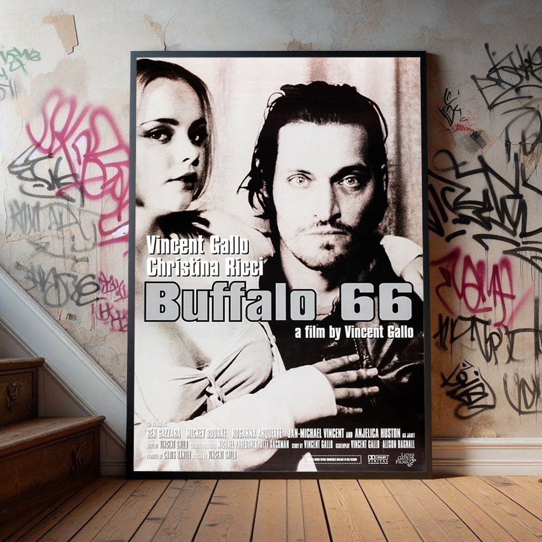 Buffalo '66 Movie Poster, Premium Canvas Poster, Film Fans Collectibles ...