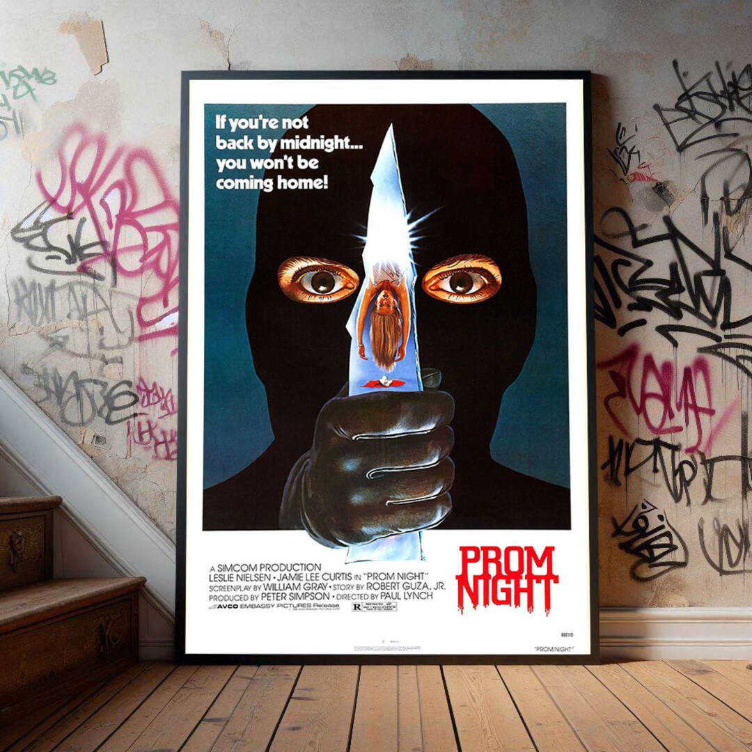 Prom Night Movie Poster, Premium Canvas Poster, Film Fans Collectibles ...