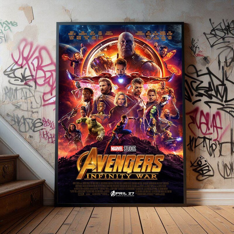 Infinity War Poster - Etsy