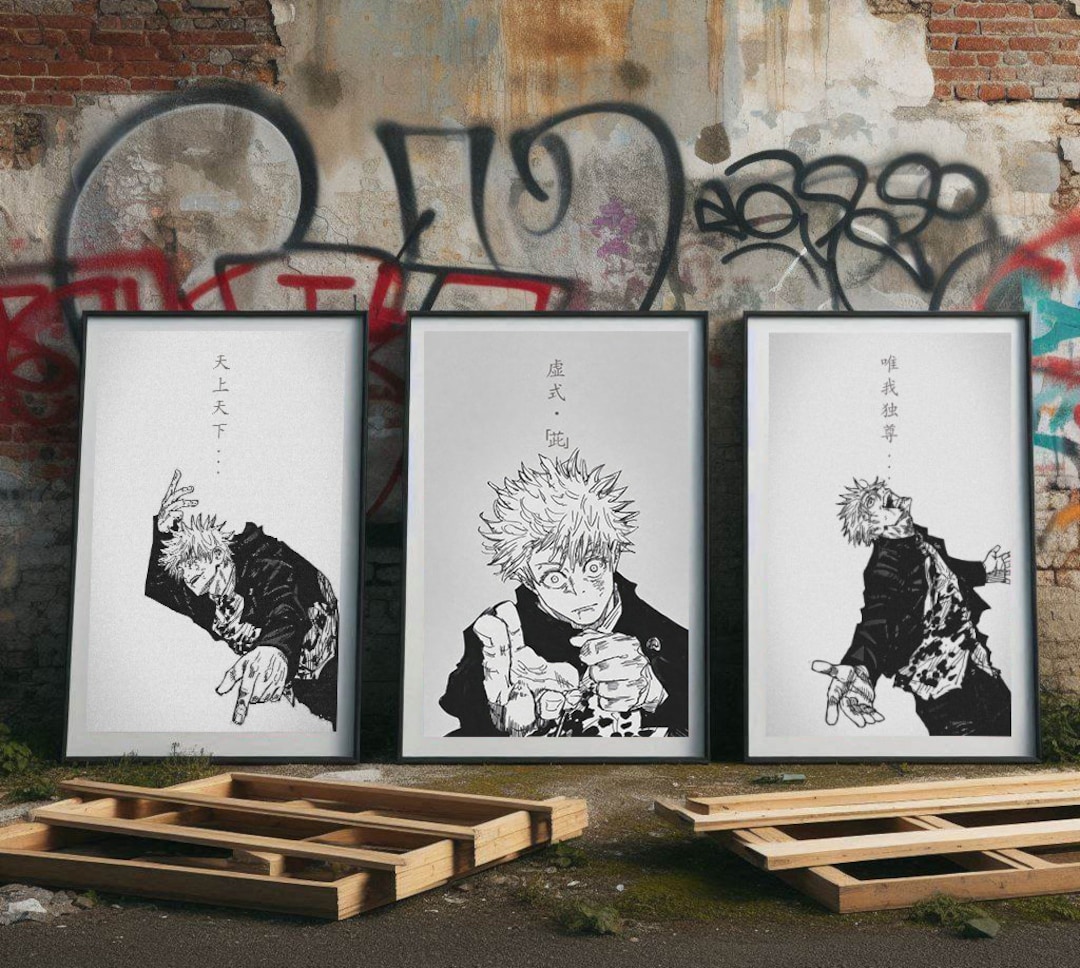 Jujutsu Kaisen Movie Poster, Premium Canvas Poster, Satoru Gojo Film ...