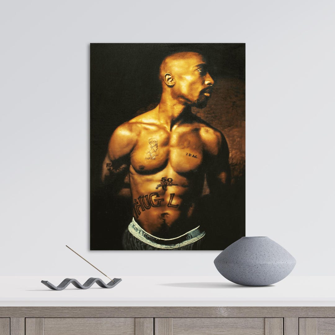 Portrait of the Disgraced Poet Tupac Amaru Shakur / Oil, Canvas, 2018 ...