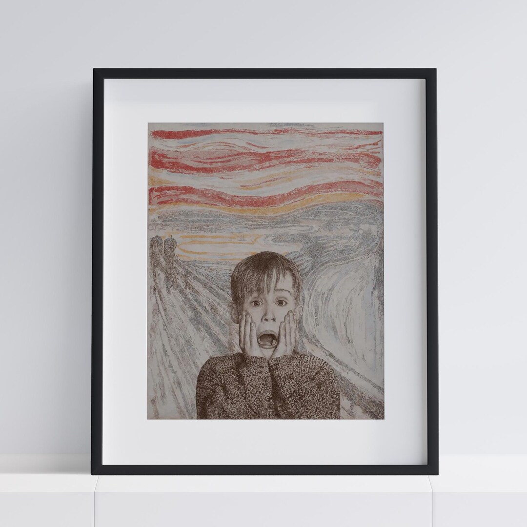 Scream, Home Alone, Scream Poster, Edvard Munch, the Scream Print ...