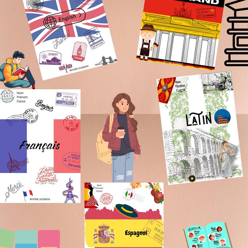 Notebook Spanish Cover - Etsy
