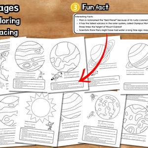 Solar System Craft: Kids Printable 3D Model & Poster (digital Download ...