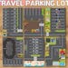 Printable Car Parking Lot Play Mat: Numbers, Shapes, Alphabet (digital ...