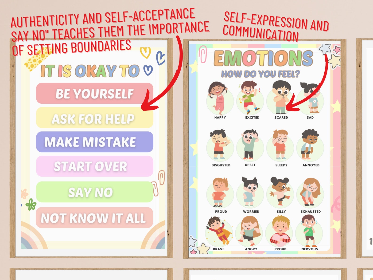 Calming Corner Poster: Kids Mental Health, Coping Tools (PDF) - Etsy