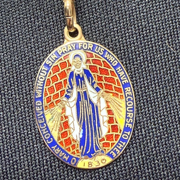 Virgin Mary 1830 - Etsy