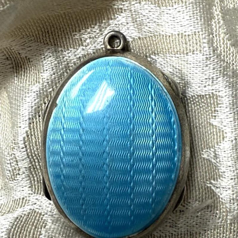 Guilloche Locket - Etsy