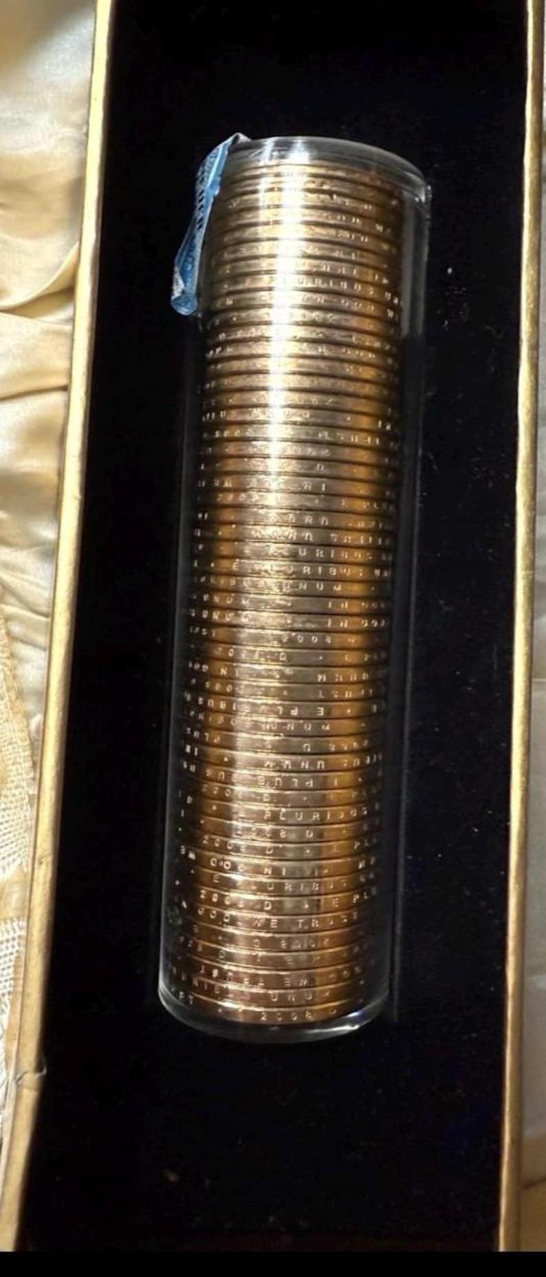 Ballistic Roll US Legal Tender Coins 425 Net Grams MIB Sealed 7"l, 3"w ...