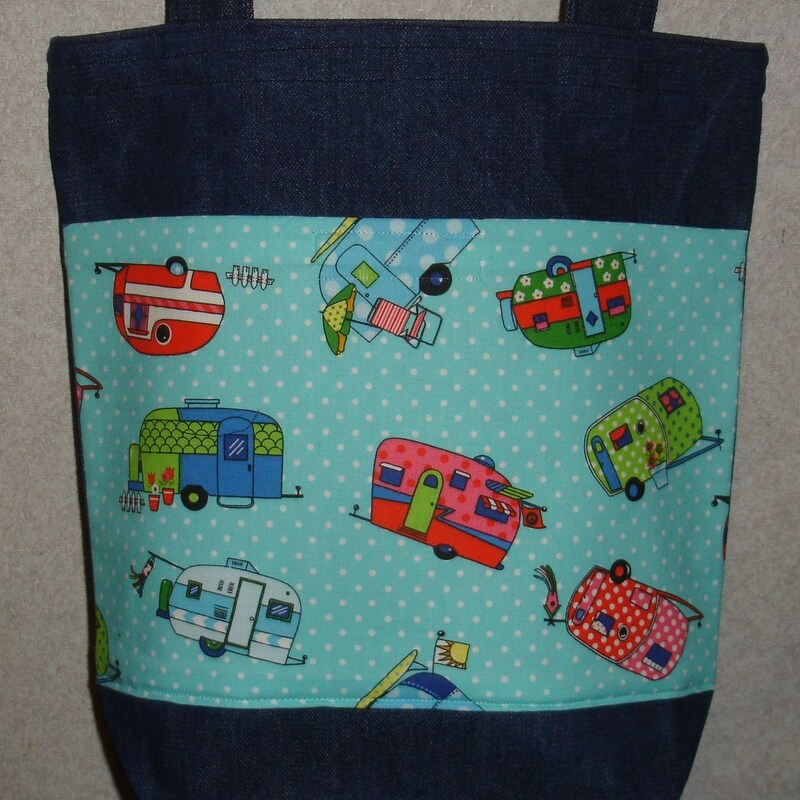 Happy Camper Tote - Etsy