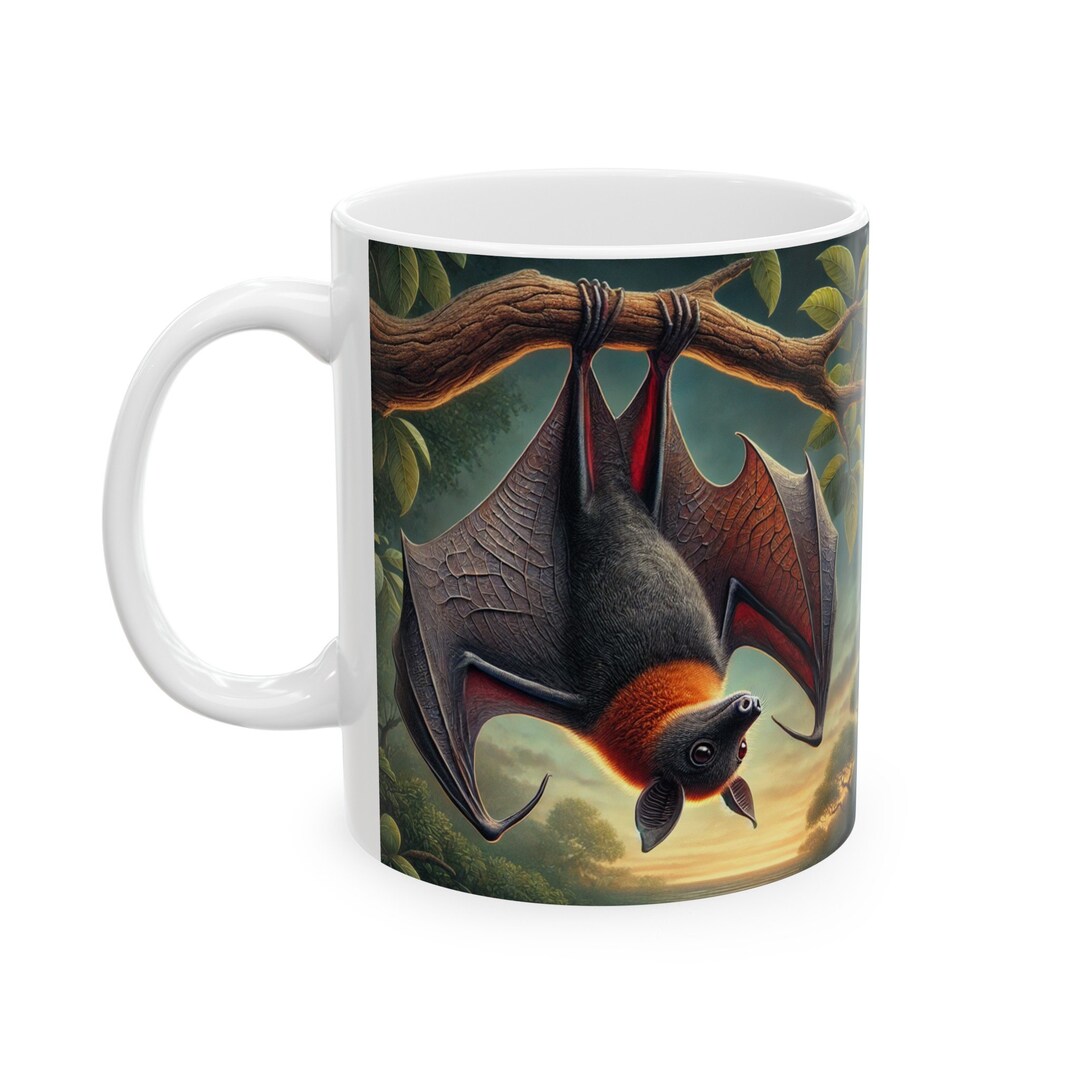 Fruit Bat Coffee Mug 11oz - Etsy