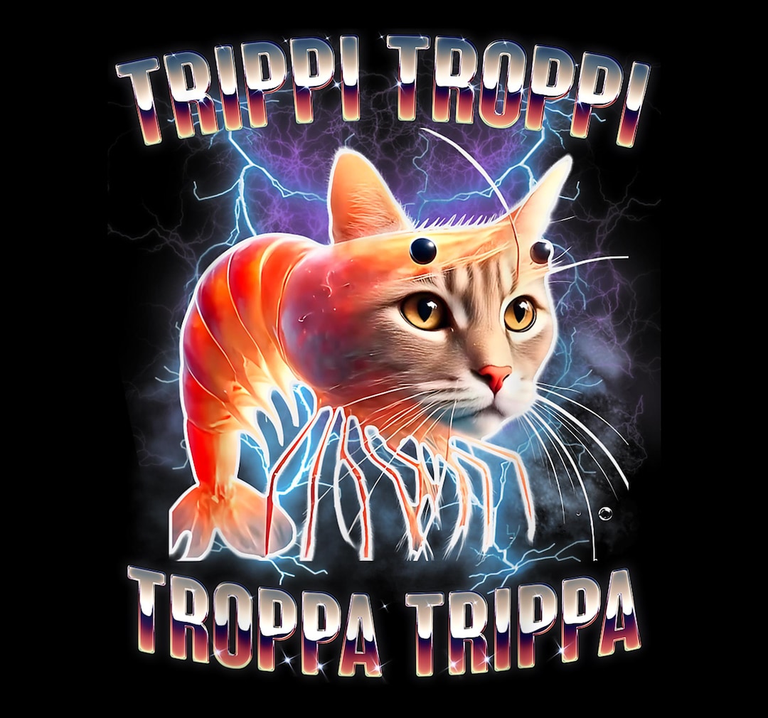 Trippi Troppi Troppa Trippa Brainrot Italian Meme, PNG Download PNG ...