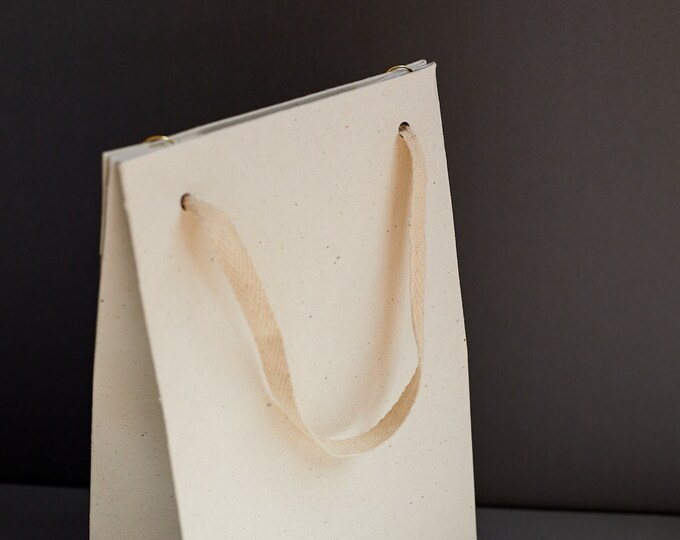 Seaweed Paper Bags With Handles X10 for Printing | Packaging | Gifting ...