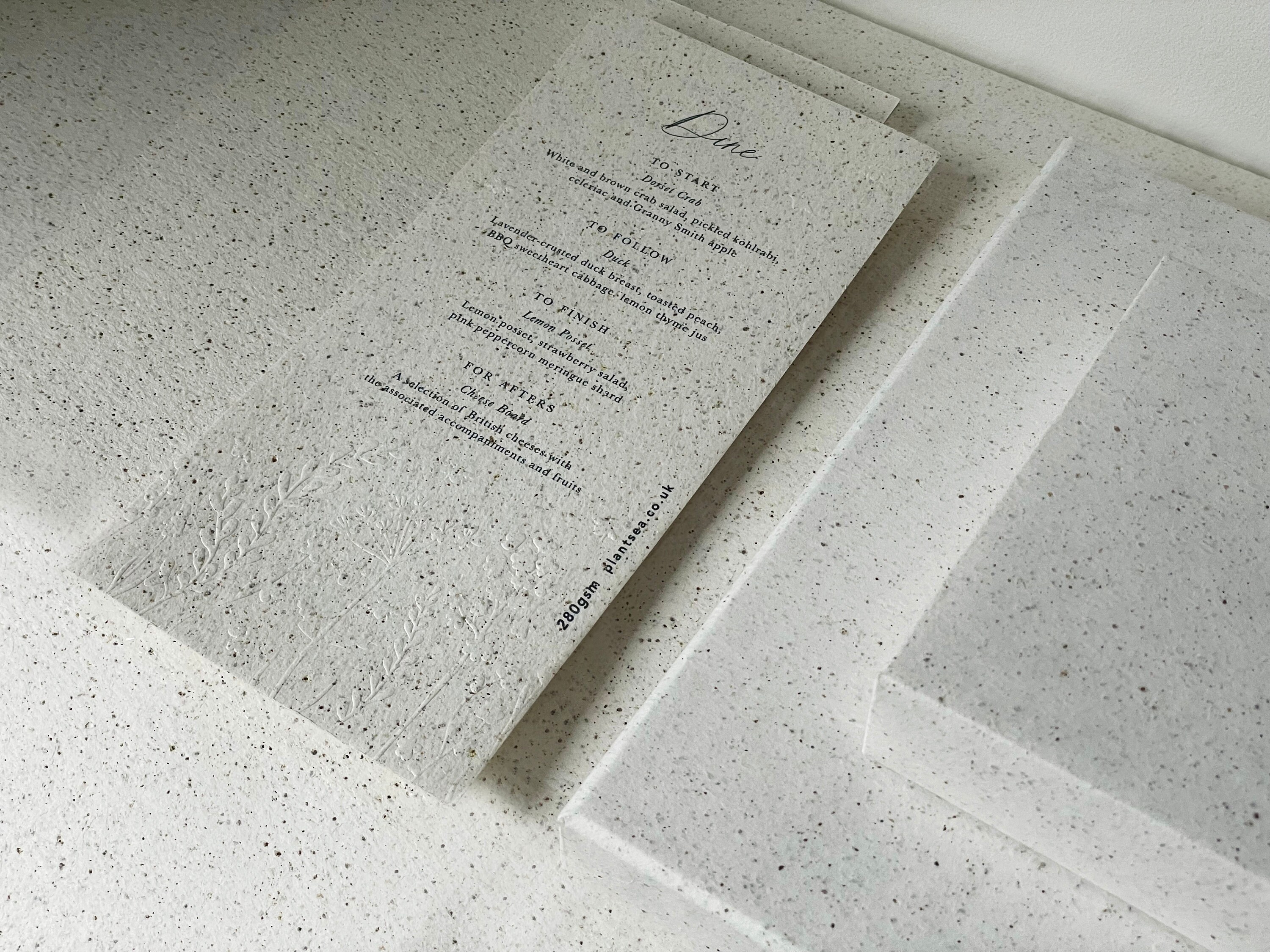 Seaweed Paper 280gsm Artisan A4 X 10 Sheets for Printing | Packaging ...