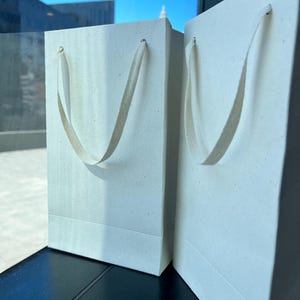 Seaweed Paper Bags With Handles X10 for Printing | Packaging | Gifting ...