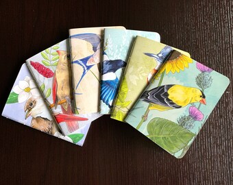 Birds on Wire Journal Bird Diary Travel Notebook Adventure - Etsy