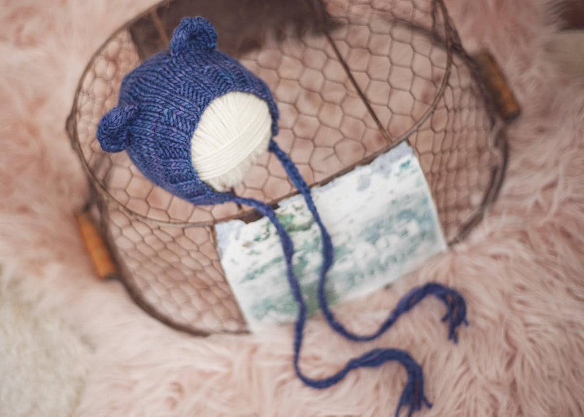 PATTERN Lil Bear Bonnet for Newborn Photography - Etsy