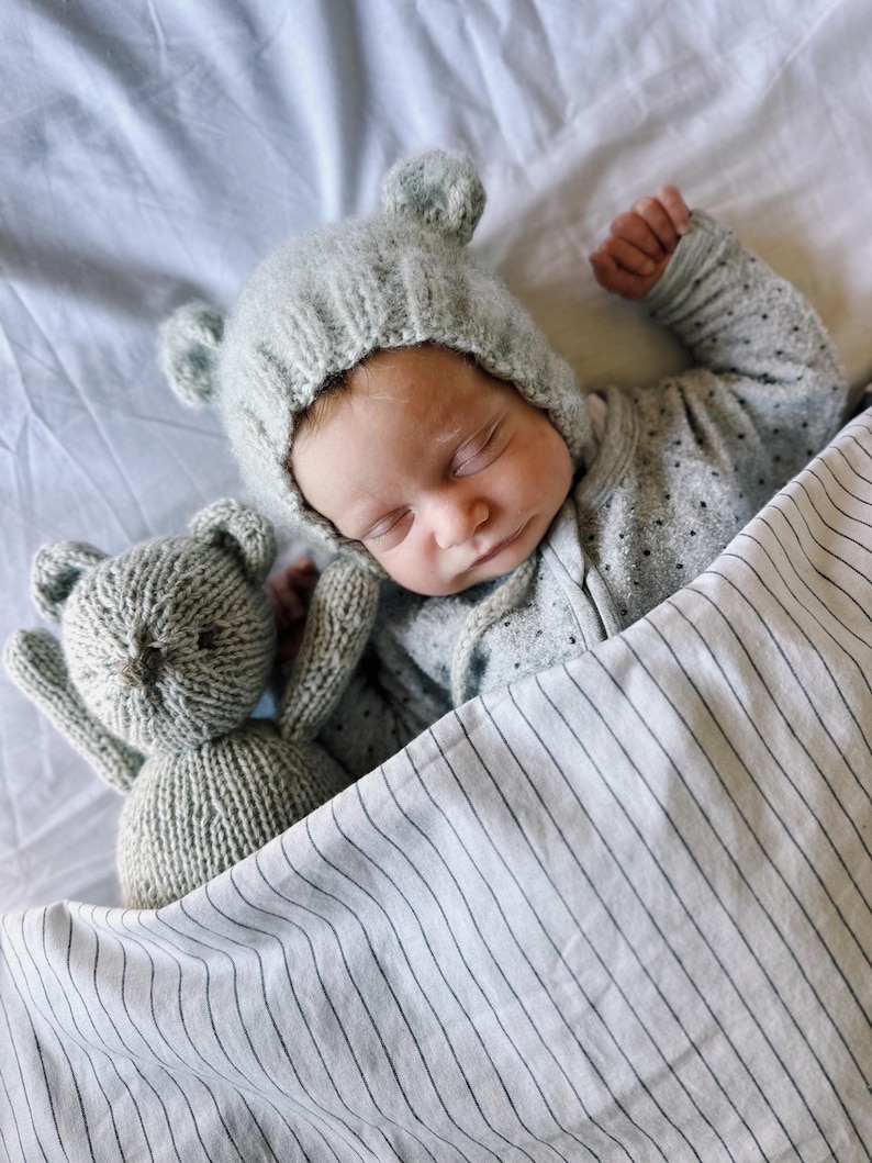 PATTERN Lil Bear Bonnet for Newborn Photography - Etsy