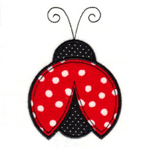 Lady Bug Applique - Etsy