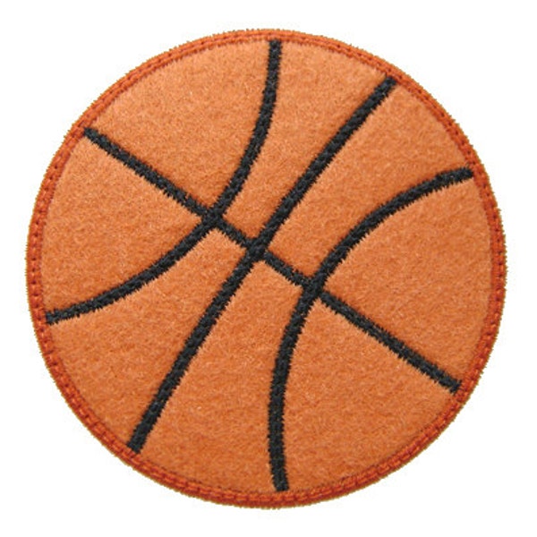 Basketball Embroidery Design - Etsy
