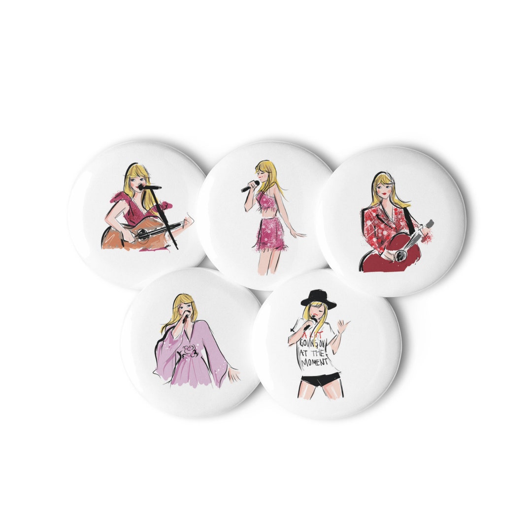 Taylor Swift Eras Button Set 5 Group 2 - Etsy