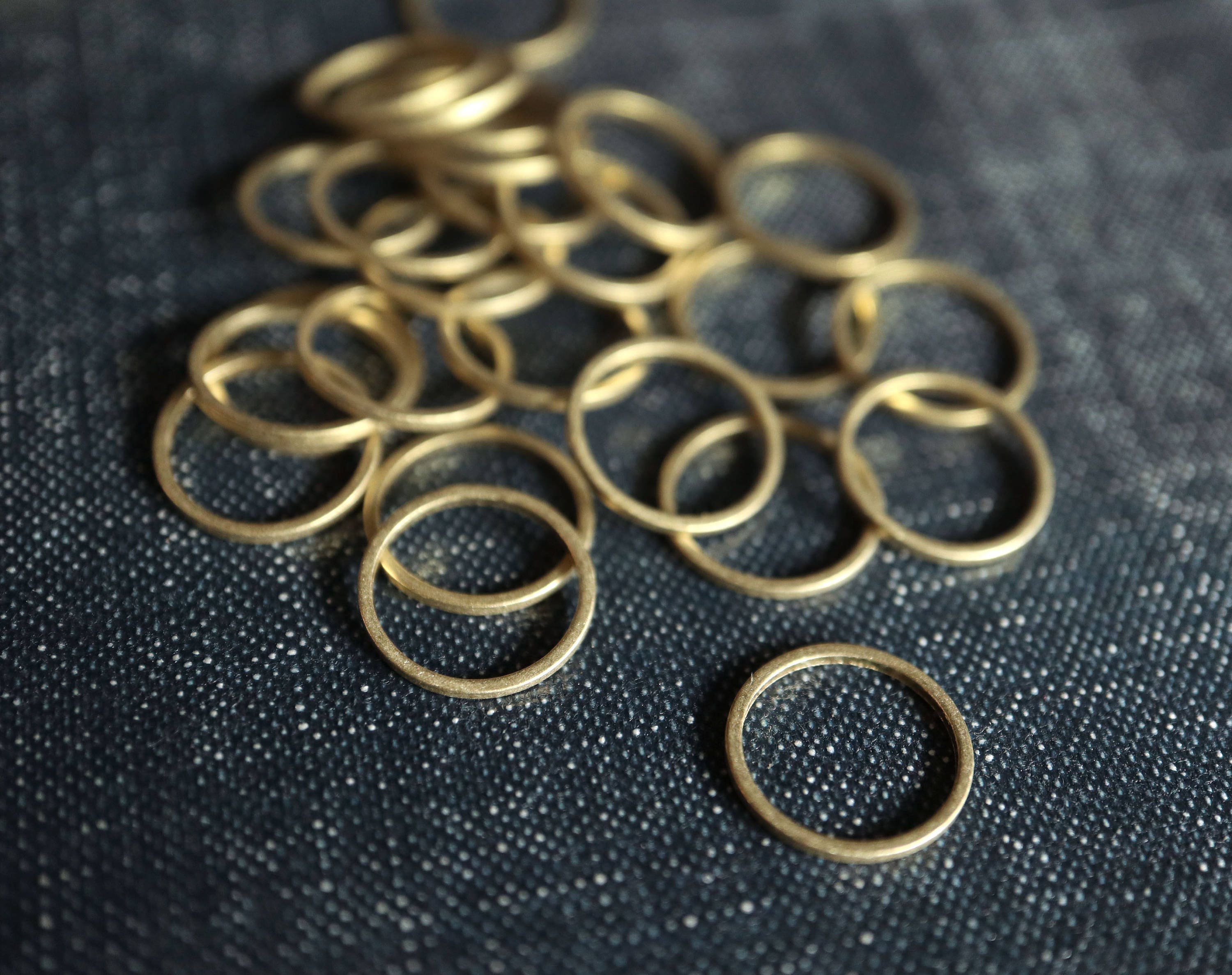 12mm Simple Circles Raw Brass 48pcs Raw Brass Circle - Etsy Canada